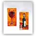 Ceramic Tile Art, Decorative Tile Decor, Wine Bottle Wall Tile Art ...
