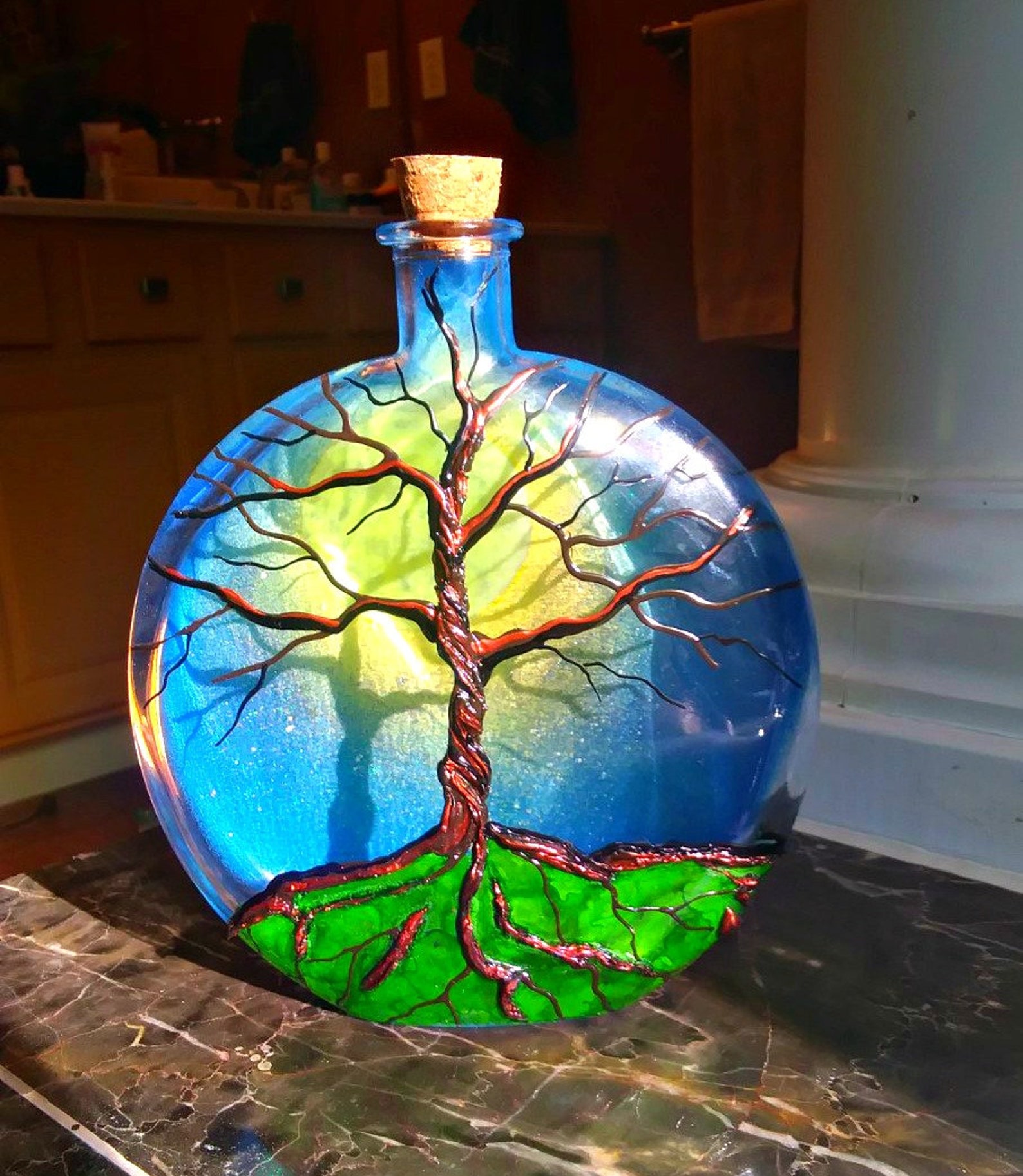 Tree of Life Human Ash Urn Cremation Human Ash Urn Cremation | Etsy