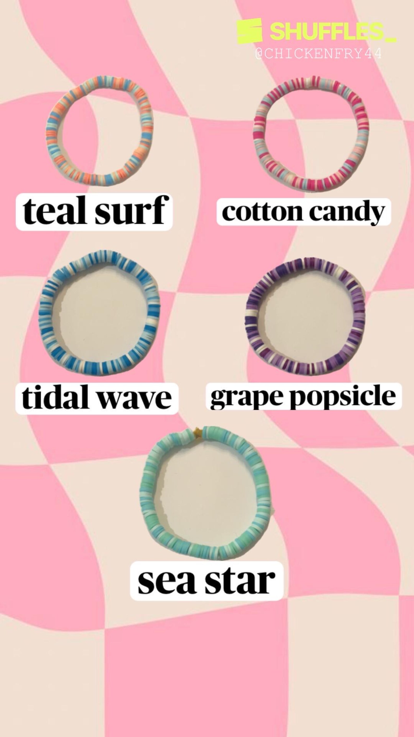 Simple Mixed Color Bracelets - Etsy