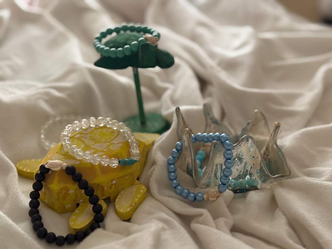 Turtle Beaded Bracelets - Etsy
