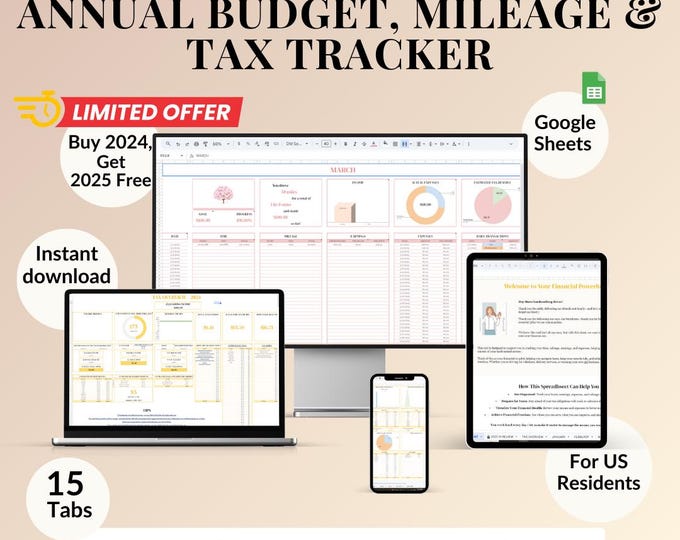 UBER EATS | All-in-one Excel Spreadsheet | Monthly Income | Expense and ...