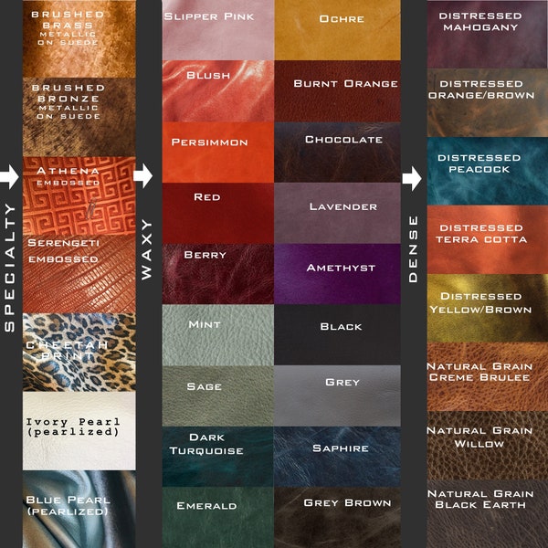 Black Leather Swatches - Etsy