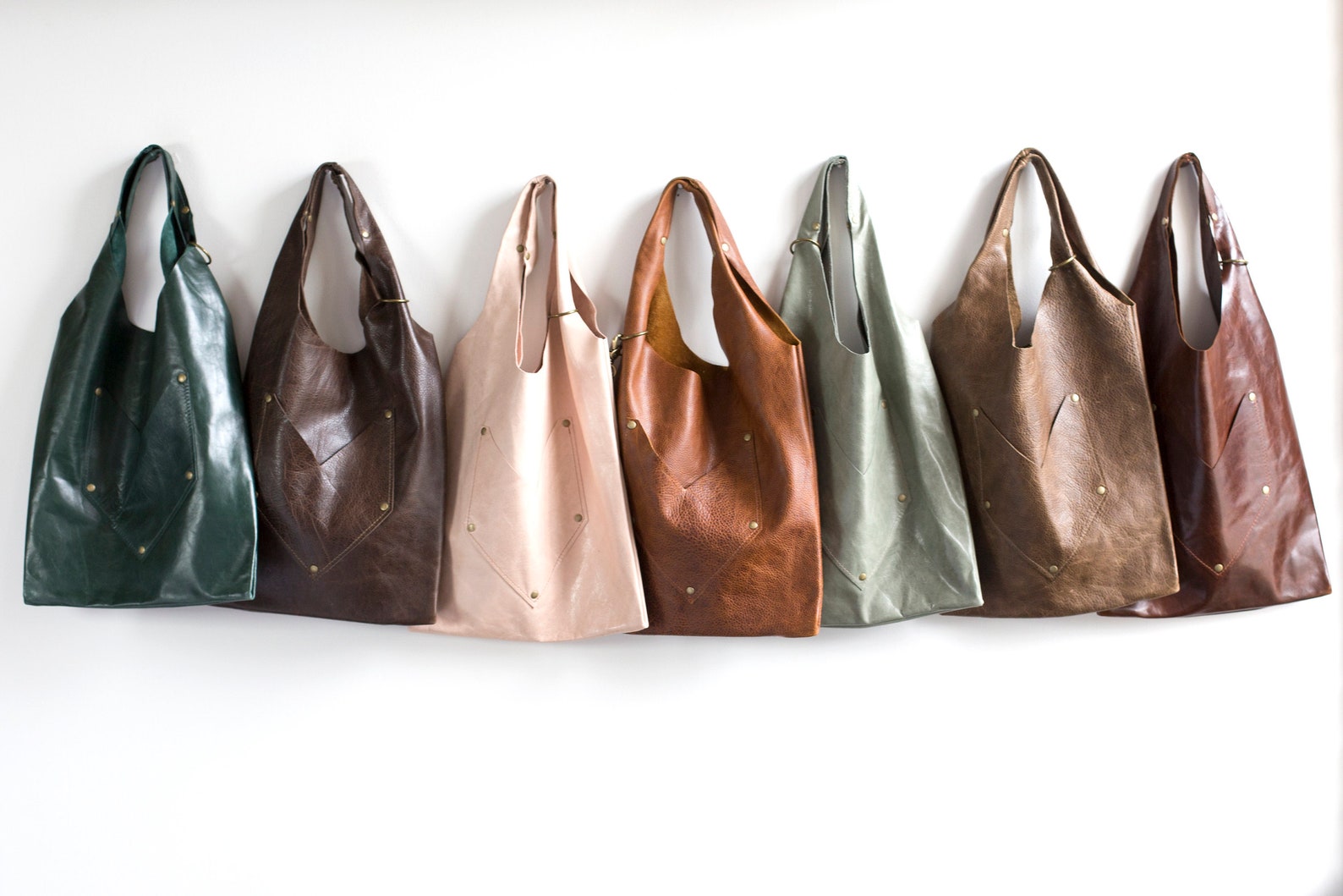 Leather Swatch Options for Permanent Baggage Leather Bags and - Etsy