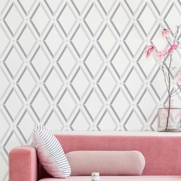 Diamond Stencil - Etsy