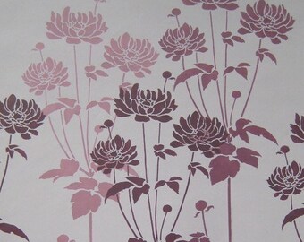 Large Flower Stencil | Etsy