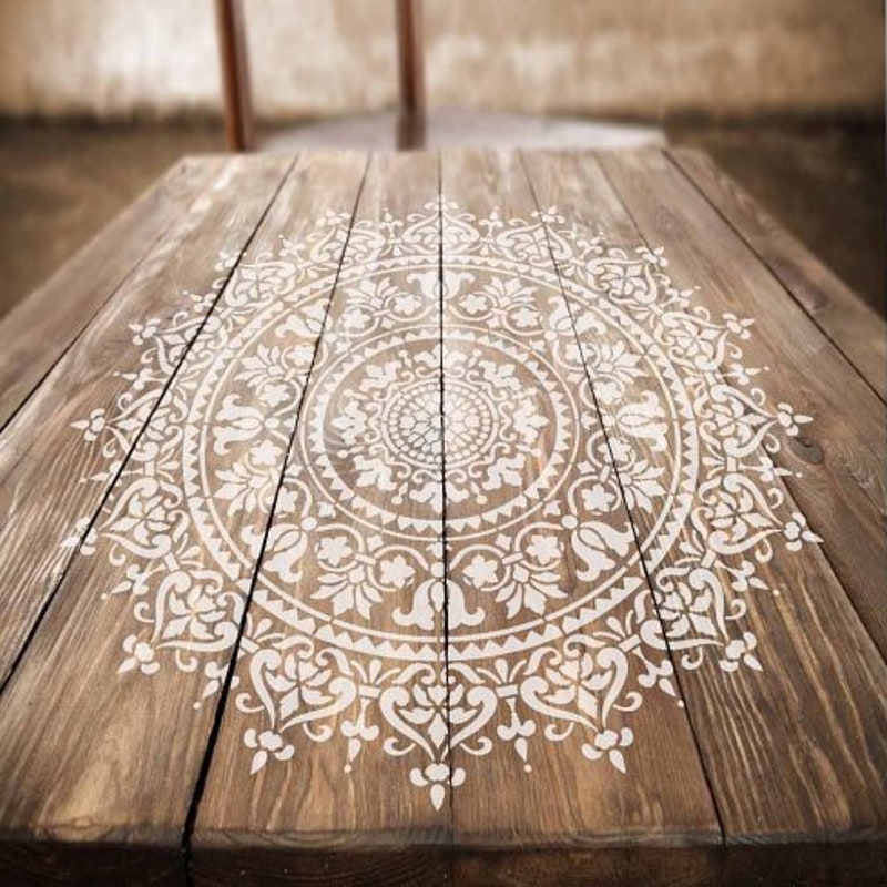 Mandala Custom Stencils - Etsy