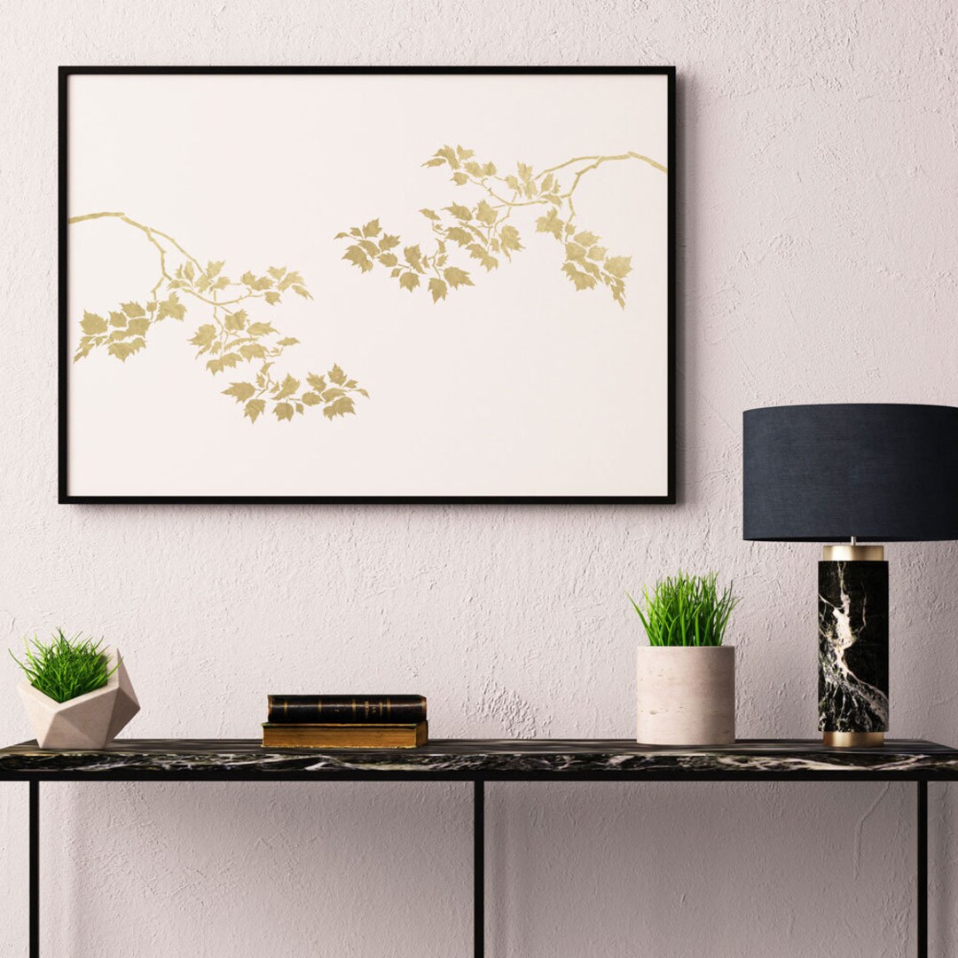 Sycamore Weeping Branch Craft Stencil - Size Medium - Reusable Craft ...