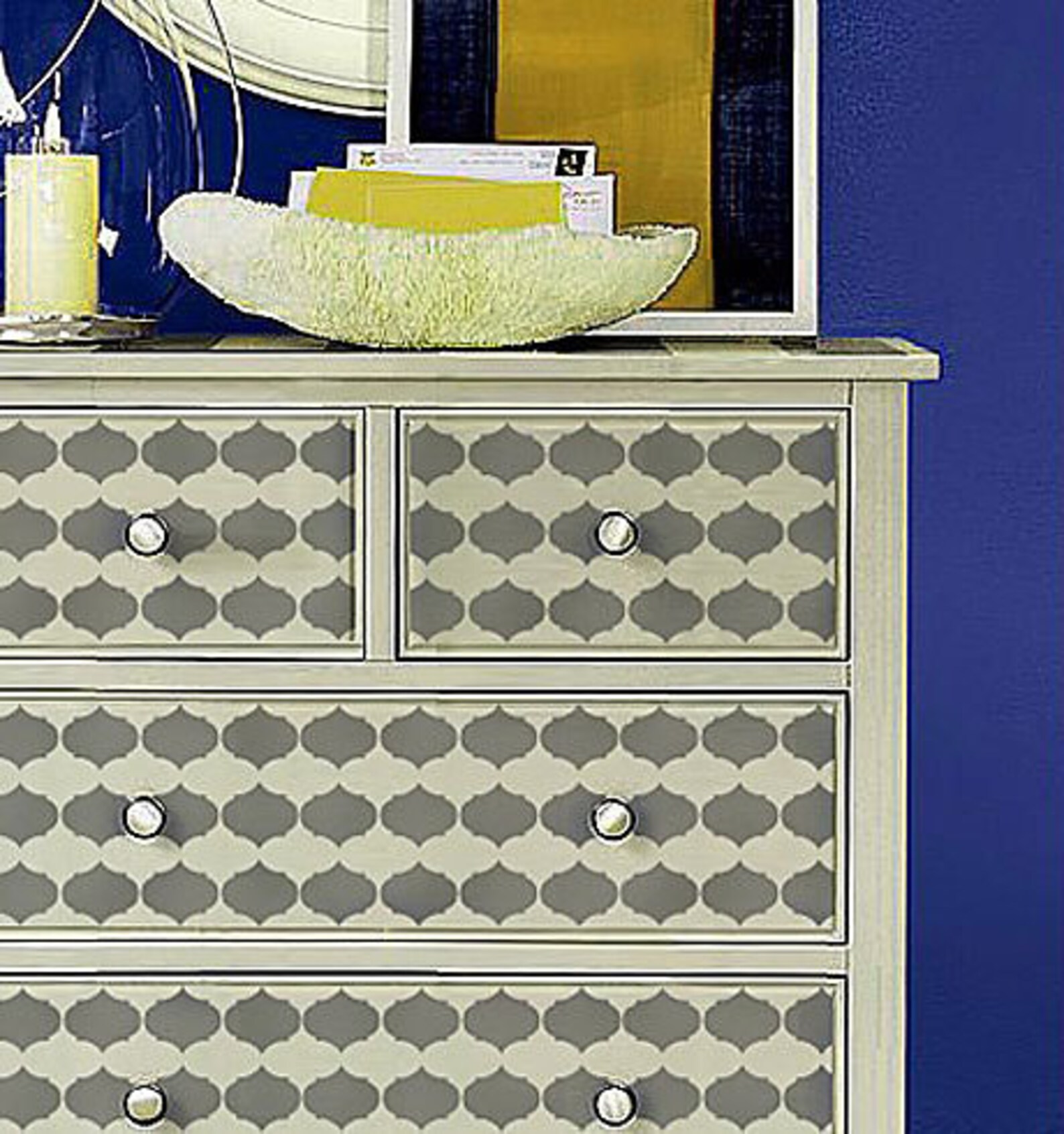 Aladdin Craft Medium Stencil - DIY Home Décor - Stencil Designs for ...