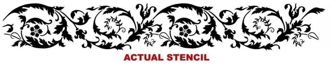 Stencil Versailles Border Elegant French Decor stencil | Etsy