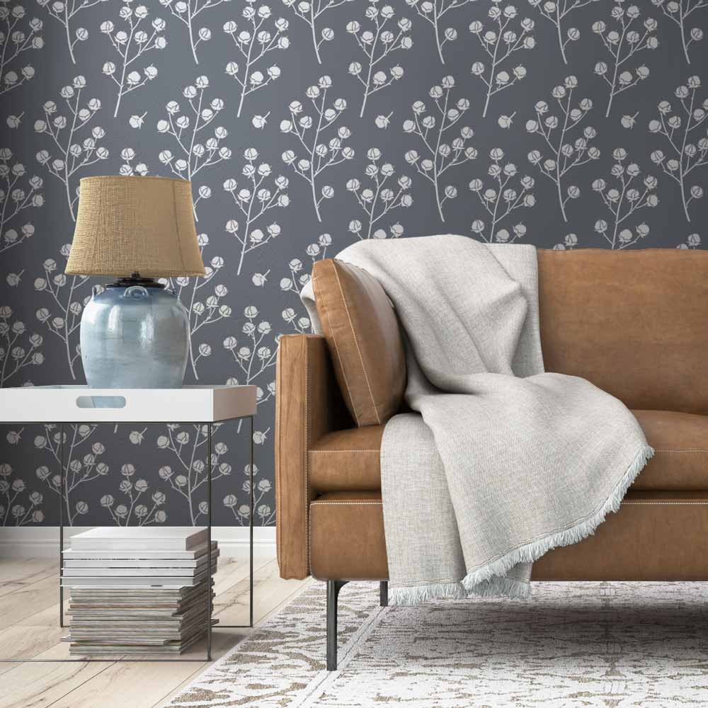 Cotton Wall Stencil LARGE WALL STENCIL for Easy Room | Etsy