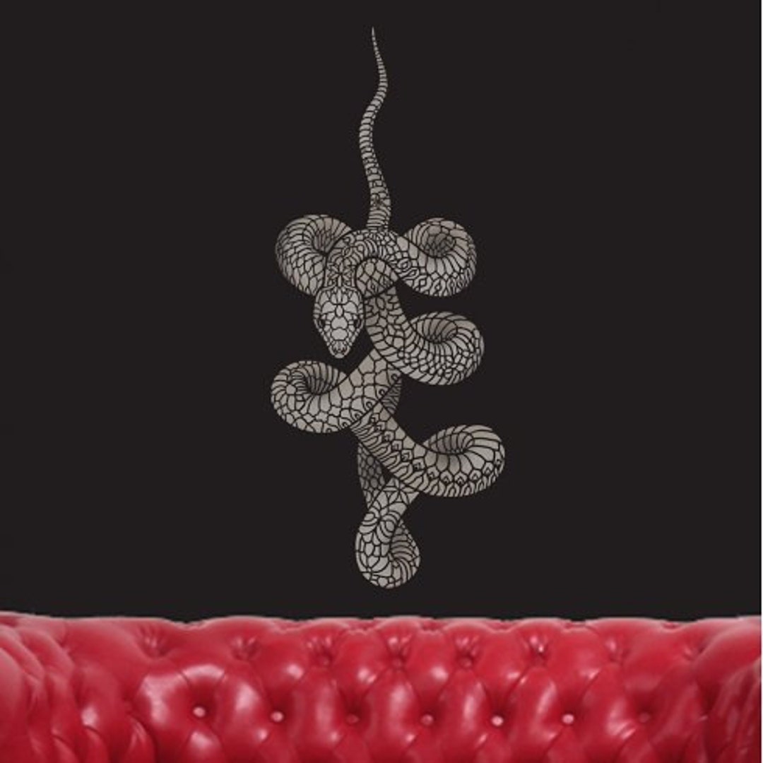 Sacred Serpent Wall Art Stencil - Better Than Decals - Easy Wall Decor ...