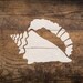 Conch Shell Nautical Stencil Reusable Stencils DIY Home Décor Easy DIY ...