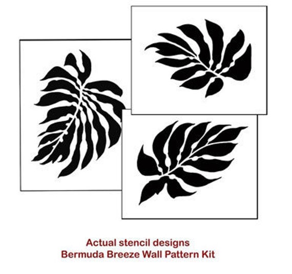 Simple Stencil Designs Leaf