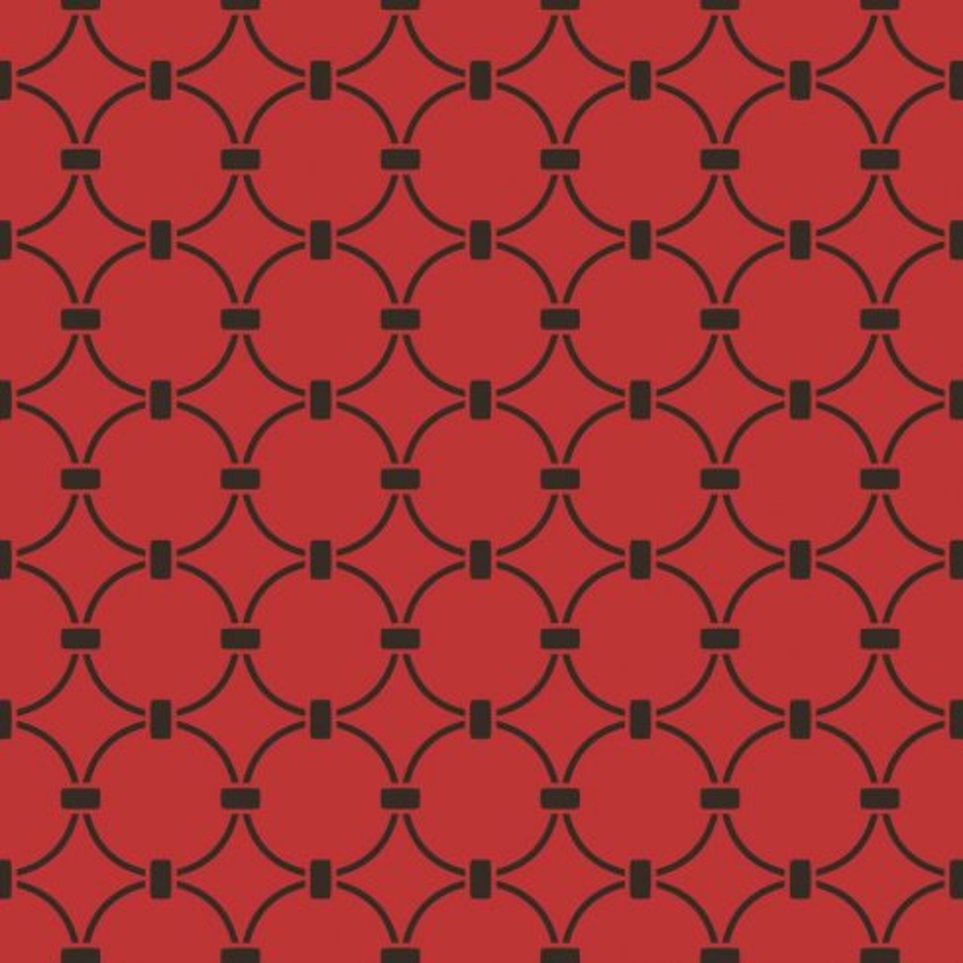 Chain Link Craft Stencil - Small Size - Reusable Craft Stencils for ...