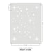 Night Stars Wall Stencils - Stars Design for Walls - DIY Cosmic Pattern ...