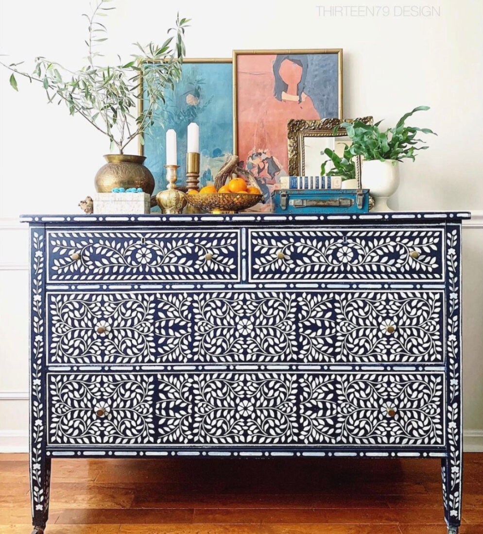 Asha Bone Inlay Stencil Bone Inlay Designs for Furniture - Etsy UK