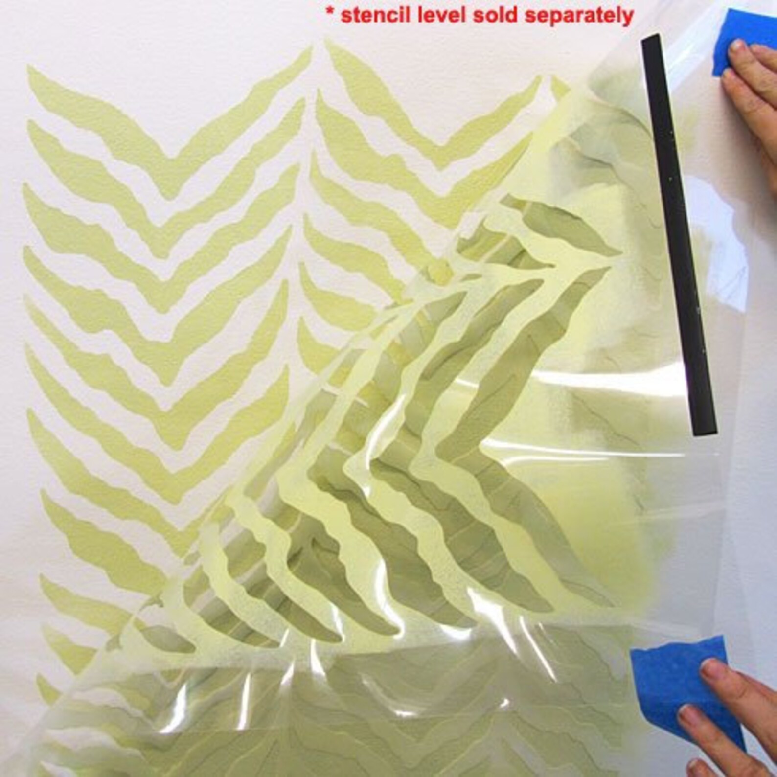 Zebra Stripe Allover Stencil Reusable Stencil Patterns for - Etsy