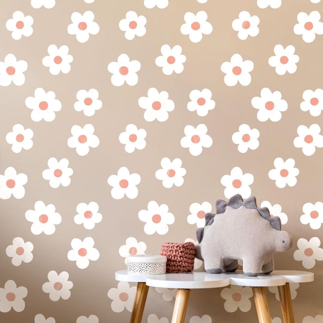 Daisy Dream Wall Stencil - DIY Wall Pattern for Room Transformation ...