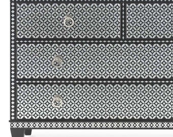 Neera Bone Inlay Stencil DIY Bone Inlay Designs for | Etsy