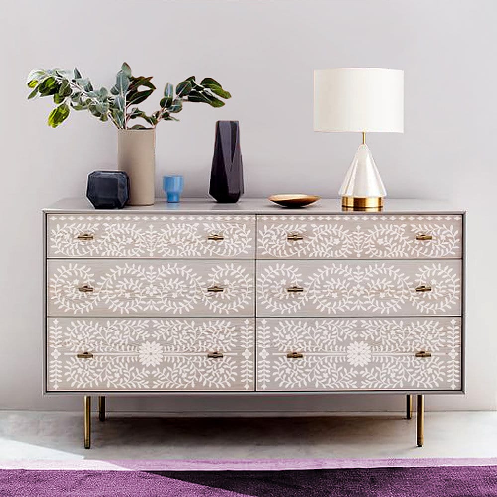 Priya Bone Inlay Stencil Bone Inlay Designs for Furniture - Etsy