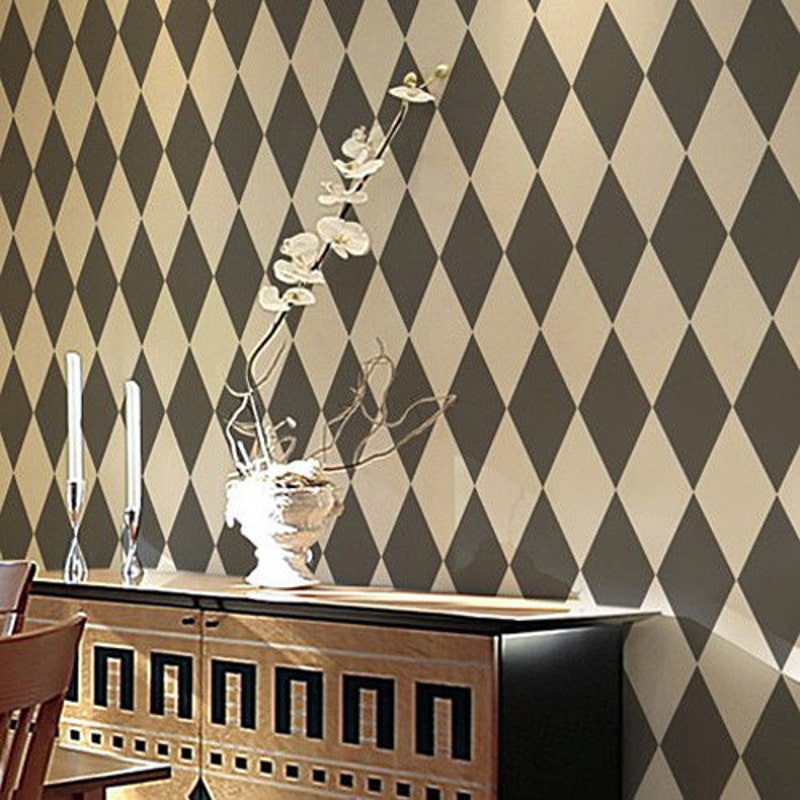 Harlequin Stencil - Etsy