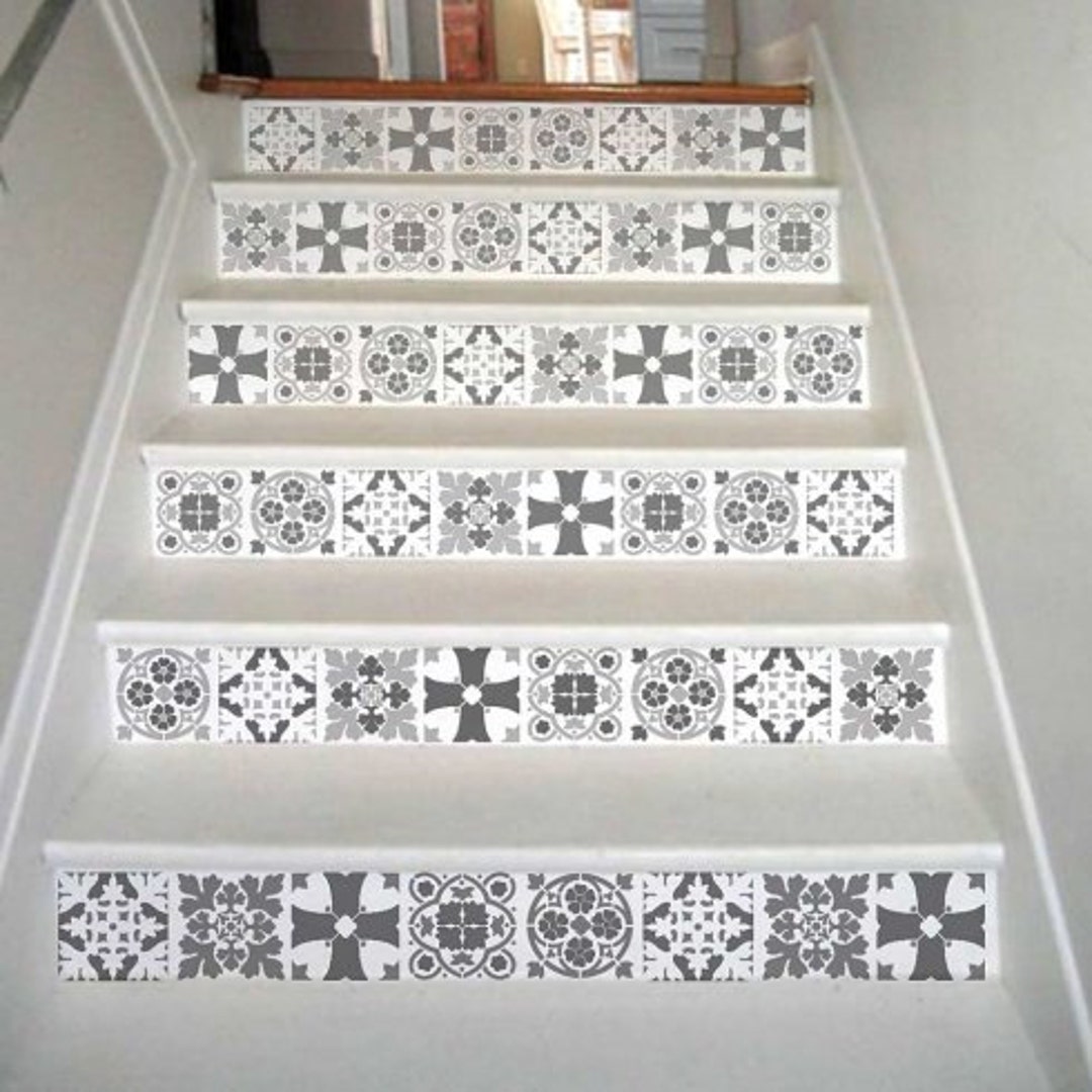 Medieval Tile Stencil Set - Spanish Tile Stencils - DIY Faux Tiles ...