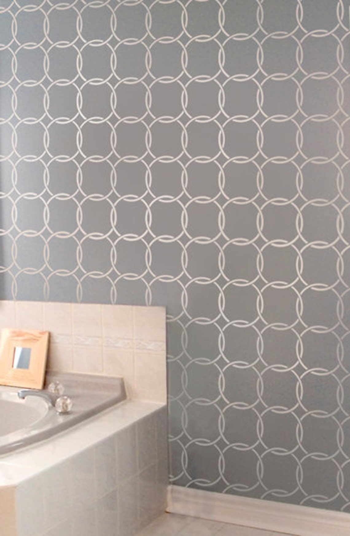 Wall Stencil Metro Reusable Stencils for Walls Instead of - Etsy