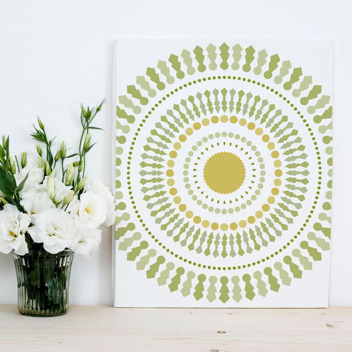 Funky Wheel Craft Stencil - Medium Size - Quick DIY Home Improvement - Etsy