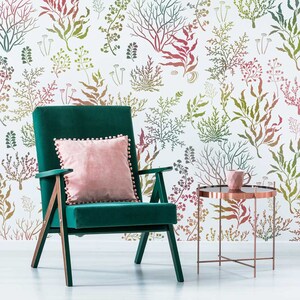 Carribean Seaweed Wall Pattern Stencil Kit - DIY Wall Pattern Kit ...