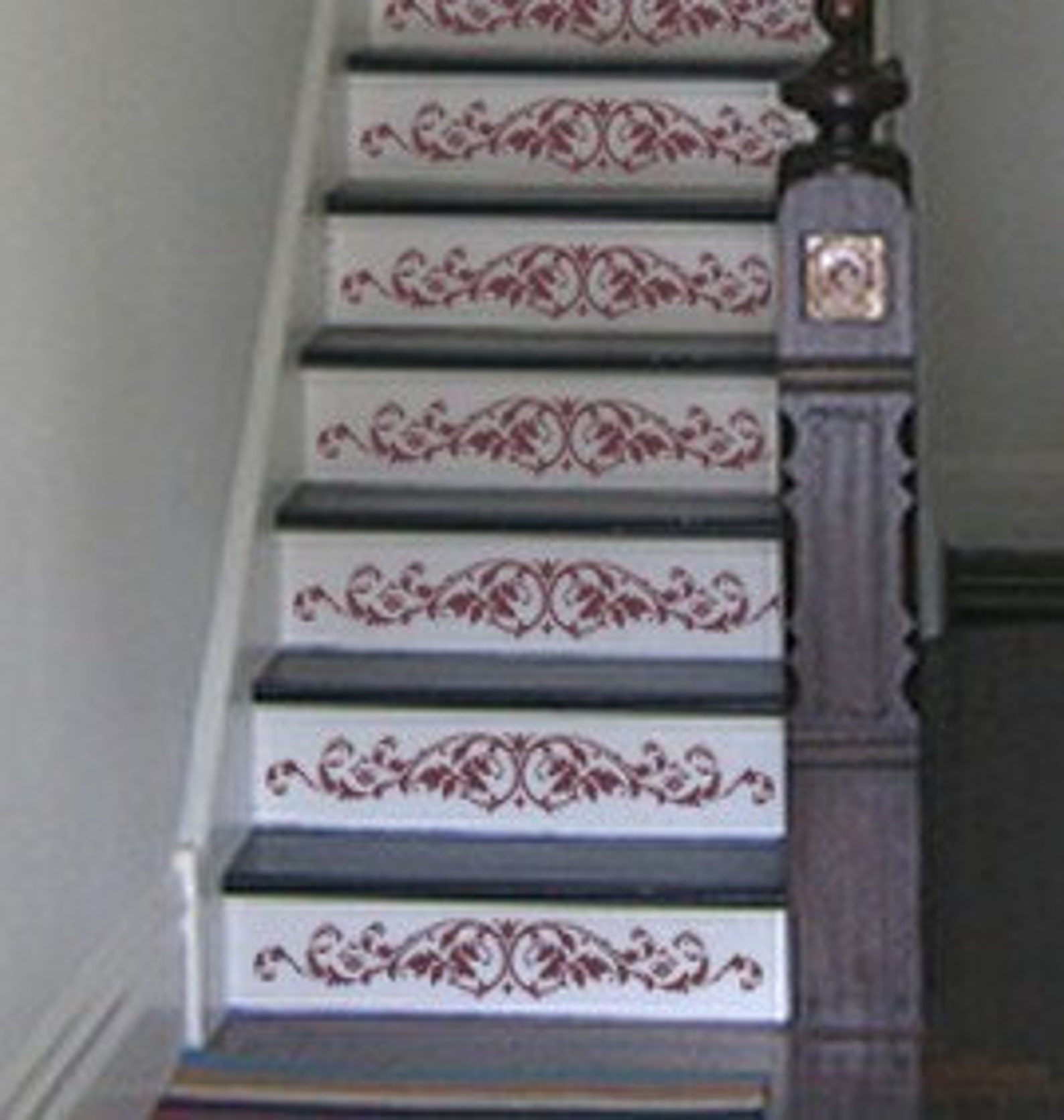 Staircase Stencil Westbury Stair Riser - Stencils for Classical Decor ...