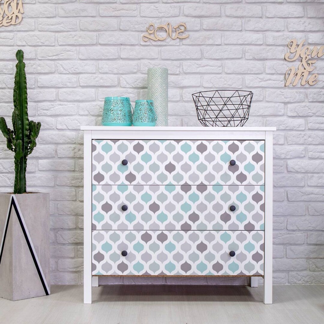 Cascade Craft Stencil - Small Size - Reusable Craft and Furniture ...