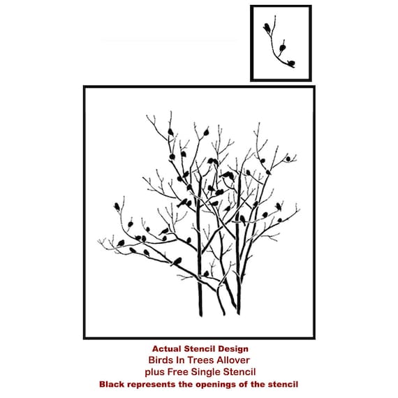 Cool Tree Stencil Designs