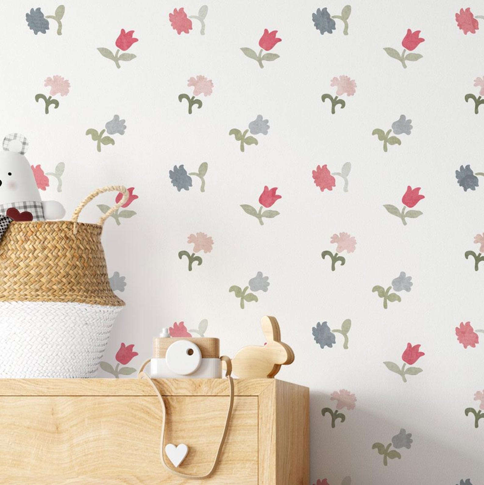 Cottage Charm Wall Stencil - Large Wall Stencils for Painting - DIY ...