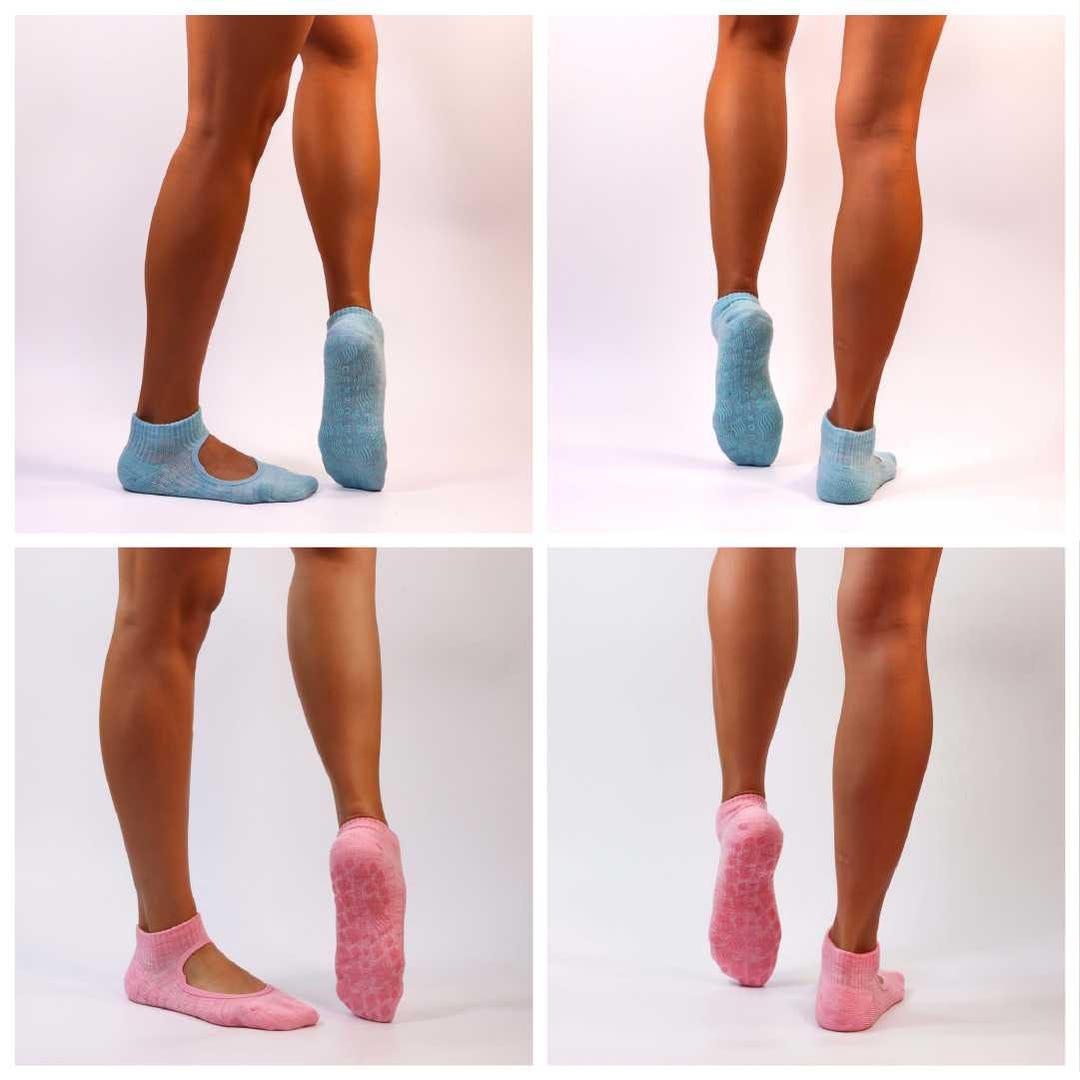 Core Chaud Merino Wool Grip Ballet Sock 2-pack | Pilates Yoga Barre ...