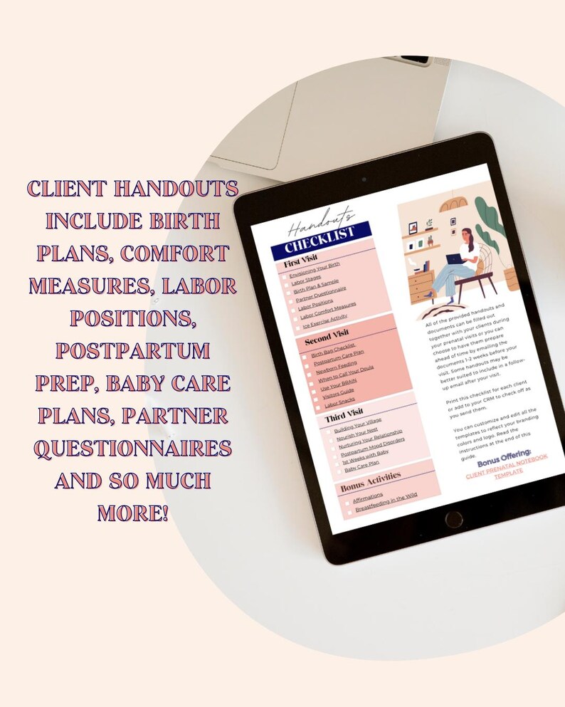 A Doula's Guide to Prenatal Visits | Digital Download | Doula Prenatal ...