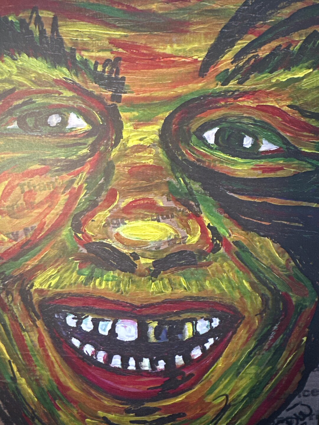 Tough Guy Portrait of Mike Tyson Print of Original Artwork - Etsy