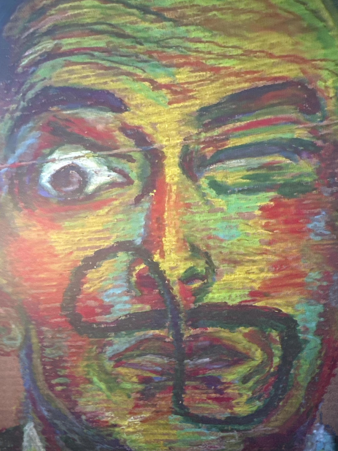 Crazy Mustache Portrait of Salvador Dali Print of Original Artwork - Etsy