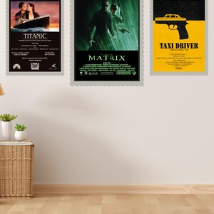 Custom Set of 3 Movie Posters Printable Movie Posters Set of 3 Arts ...