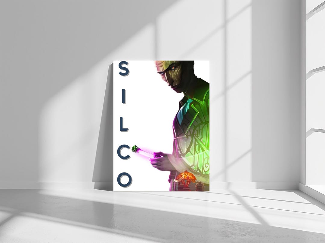 Arcane Silco Poster, Arcane Silco Video Game Poster, Gaming Poster ...