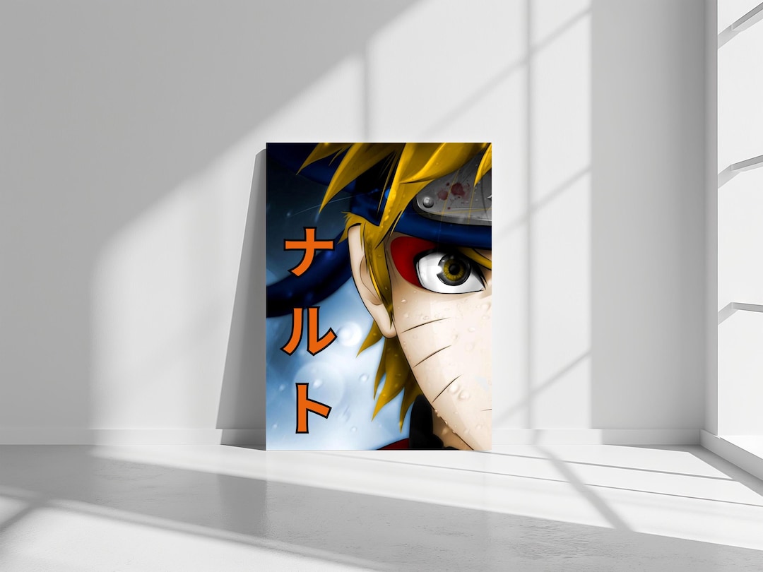 Naruto Poster, Room Poster, Anime Poster, Printable Anime Poster, Gift ...