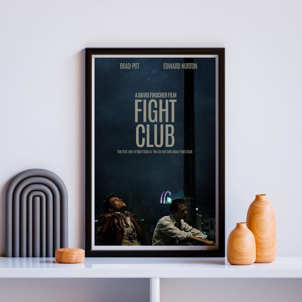 Fight Club Poster - Etsy