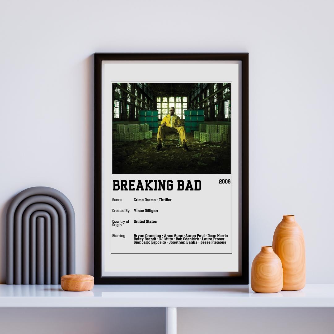 Printable Breaking Bad Poster, Breaking Bad Wall Decor, Breaking Bad ...