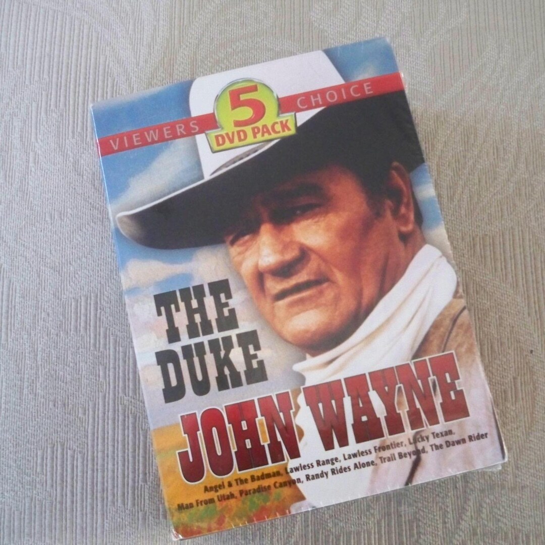 Vintage Media John Wayne Frontier Collection Unopened Sealed 5 DVD Set ...