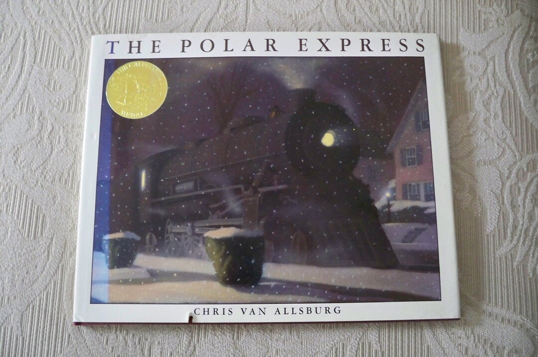 Vintage Christmas Book the Polar Express by - Etsy