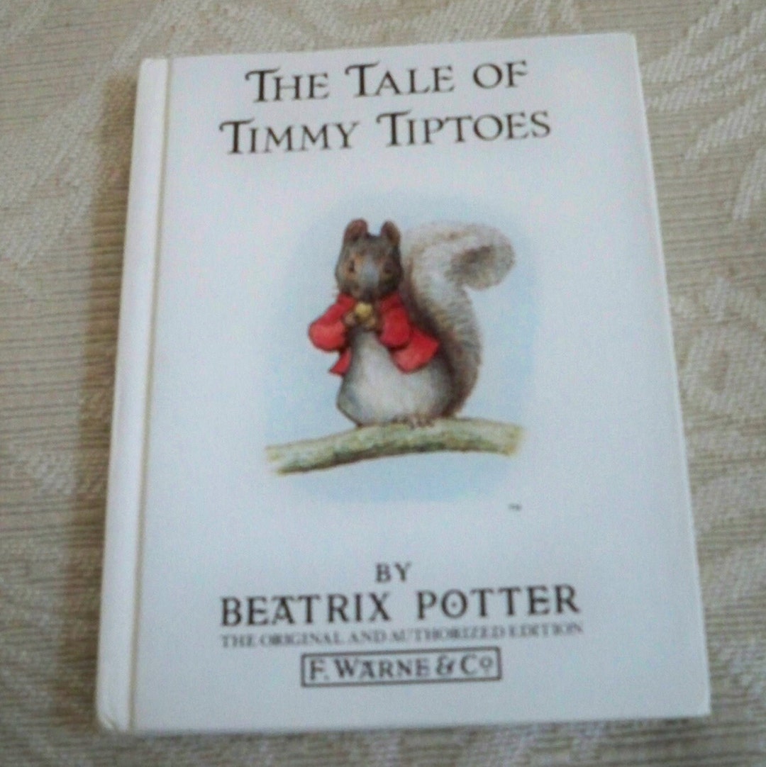 Vintage Children's Book "the Tale of Timmy Tiptoes" by Beatrix Potter ...