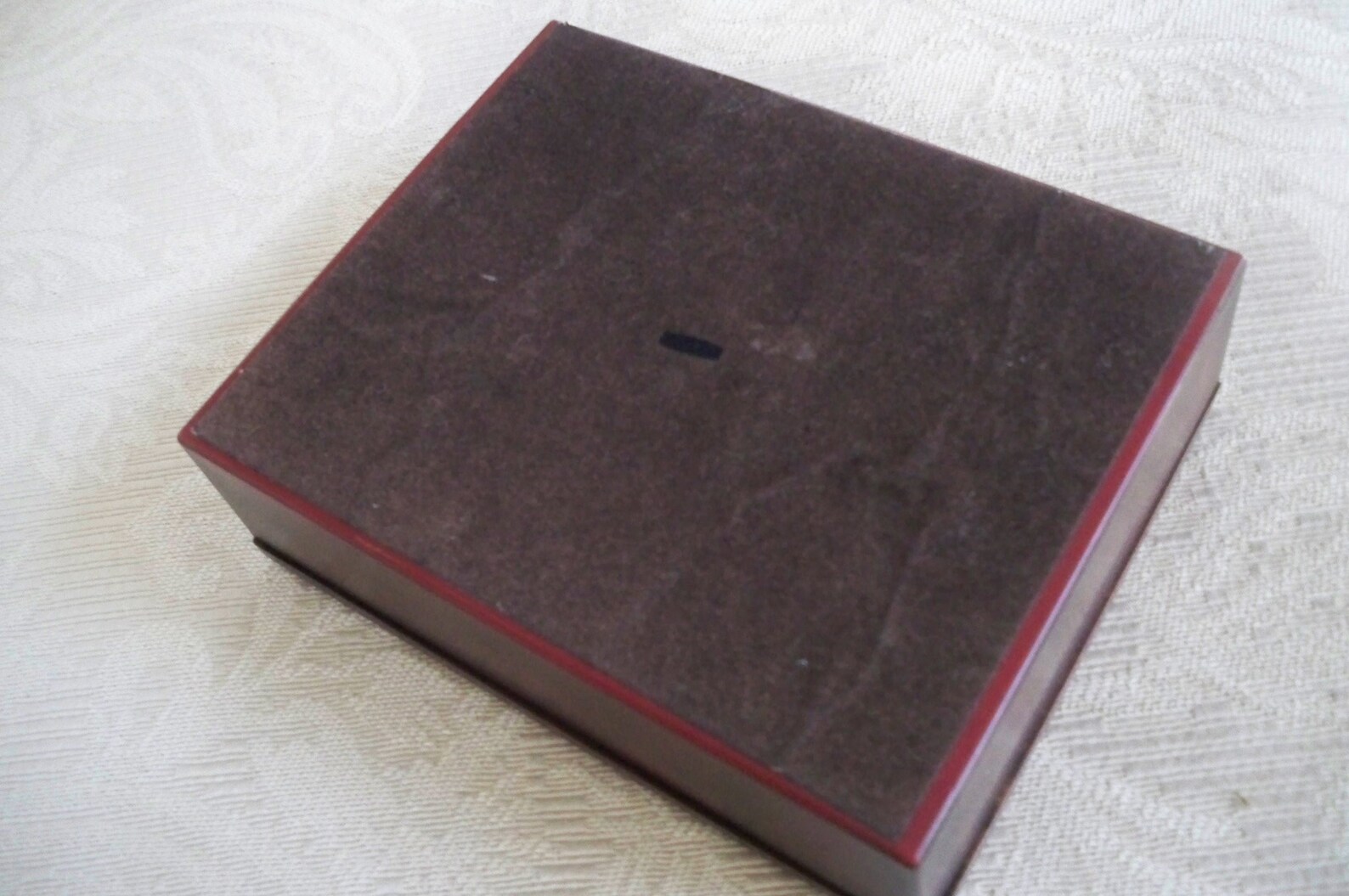 Vintage Wood Trinket Box Picture Frame Hinged Lid - Etsy