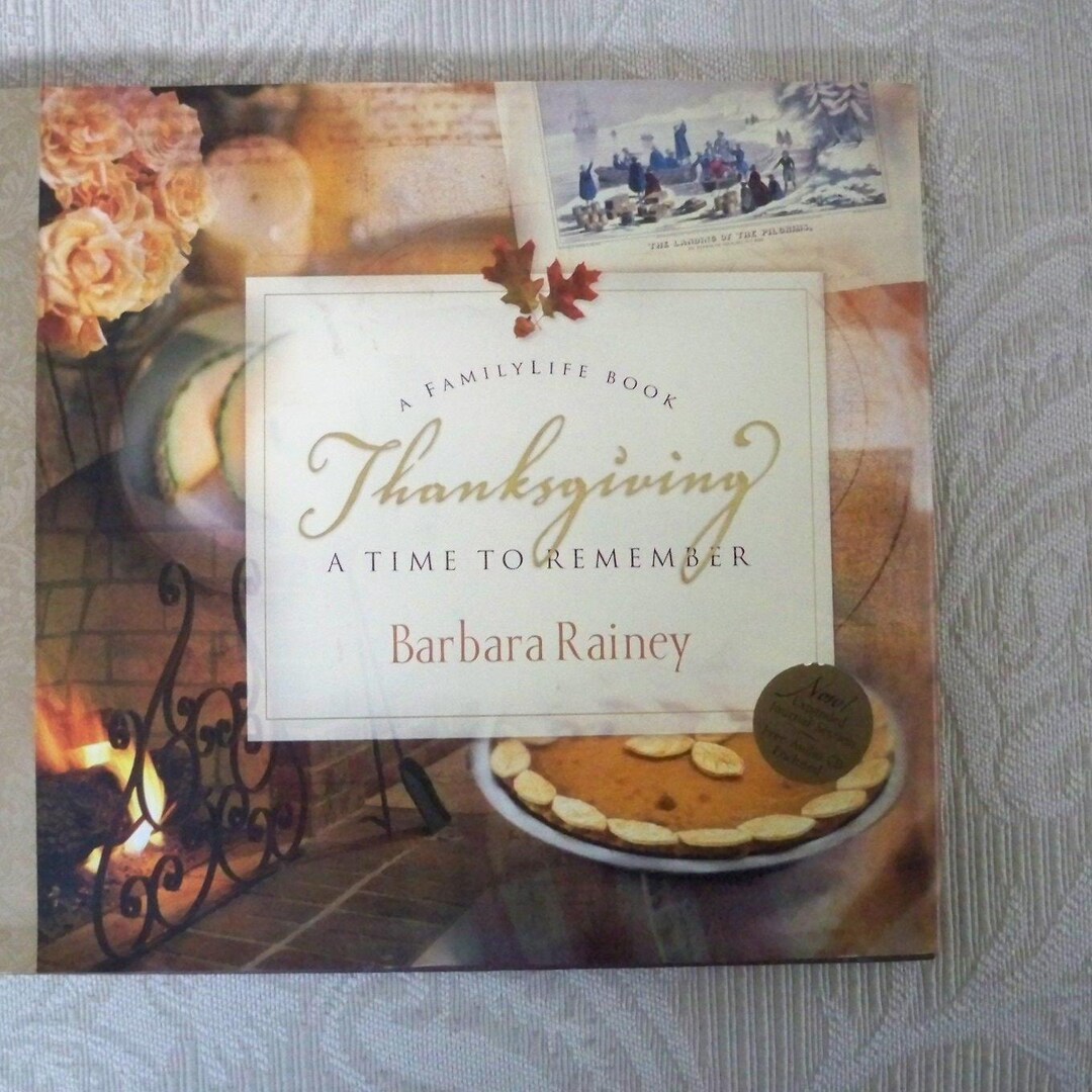Thanksgiving "a Family Life Book Thanksgiving A Time to Remember" Book ...