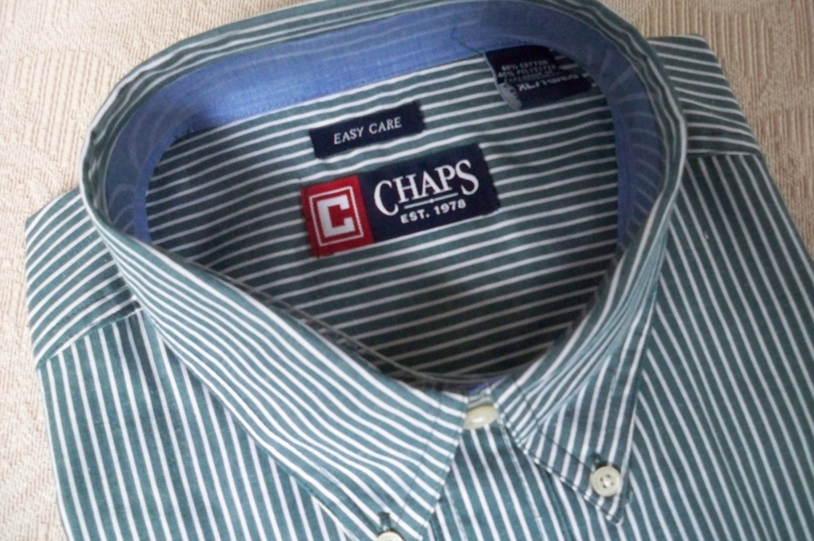 Vintage Clothing Chaps Men's Dress Shirt Long Sleeve - Etsy