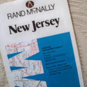 Vintage 1970's 1980's 1990's Paper Ephemera Five US State / City Road ...