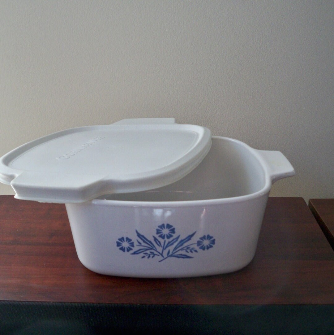 Vintage Cooking Corning Ware A-1 1/2-B Blue Cornflower 1 1/2 Quart ...